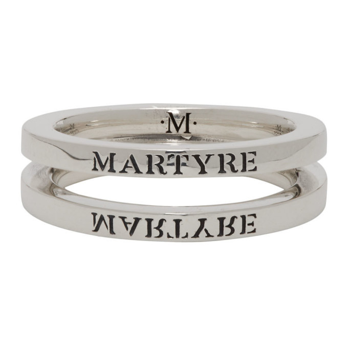 Martyre Silver Split Ring