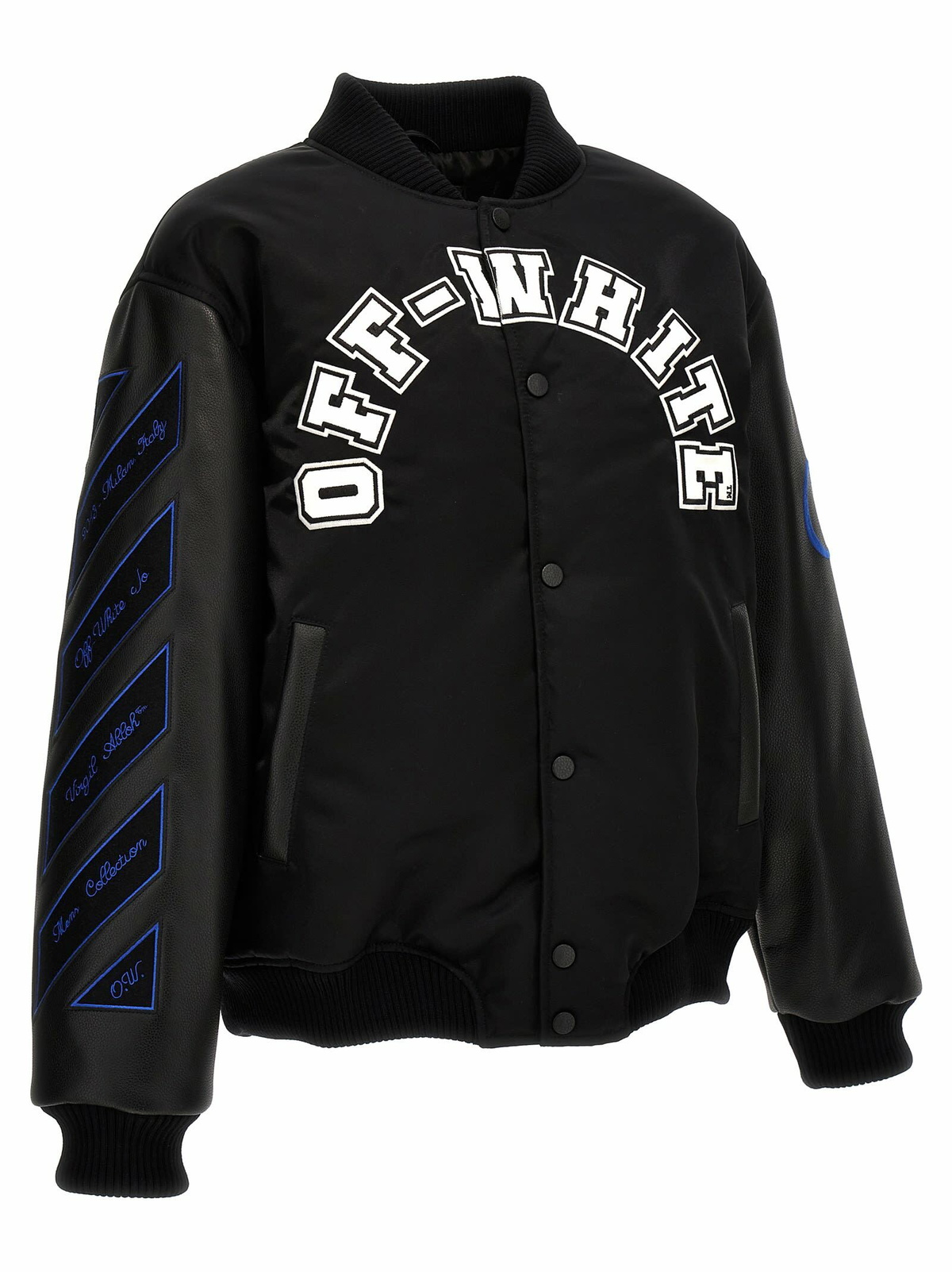 Off-White Baseball Varsity Jacket Off-White