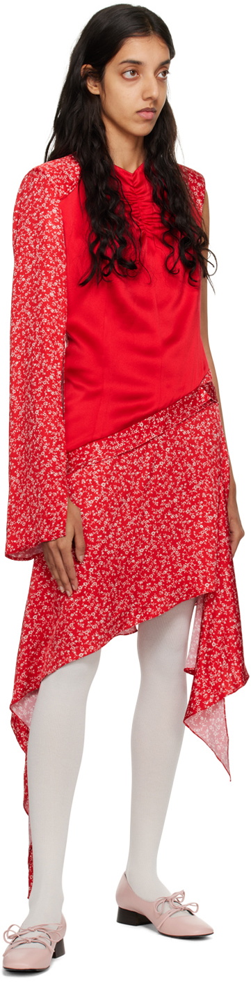 Nicole Saldaña SSENSE Exclusive Pink Isabel Ballerina Flats Nicole Saldaña