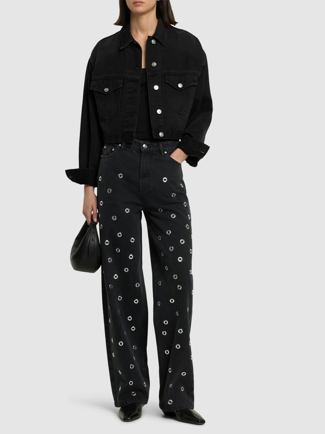 ROTATE High Rise Straight Jeans ROTATE Birger Christensen