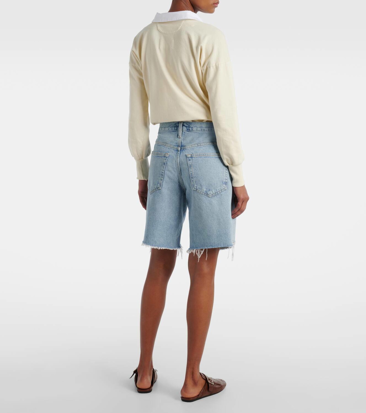 Agolde Indra denim shorts AGOLDE