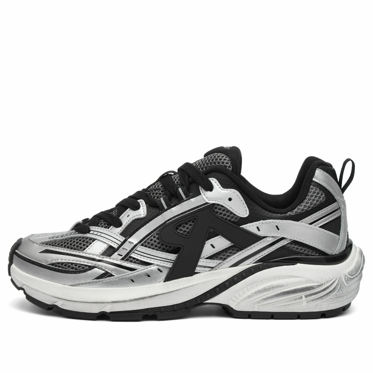 Represent Men's Storm Runner in Silver Black Represent