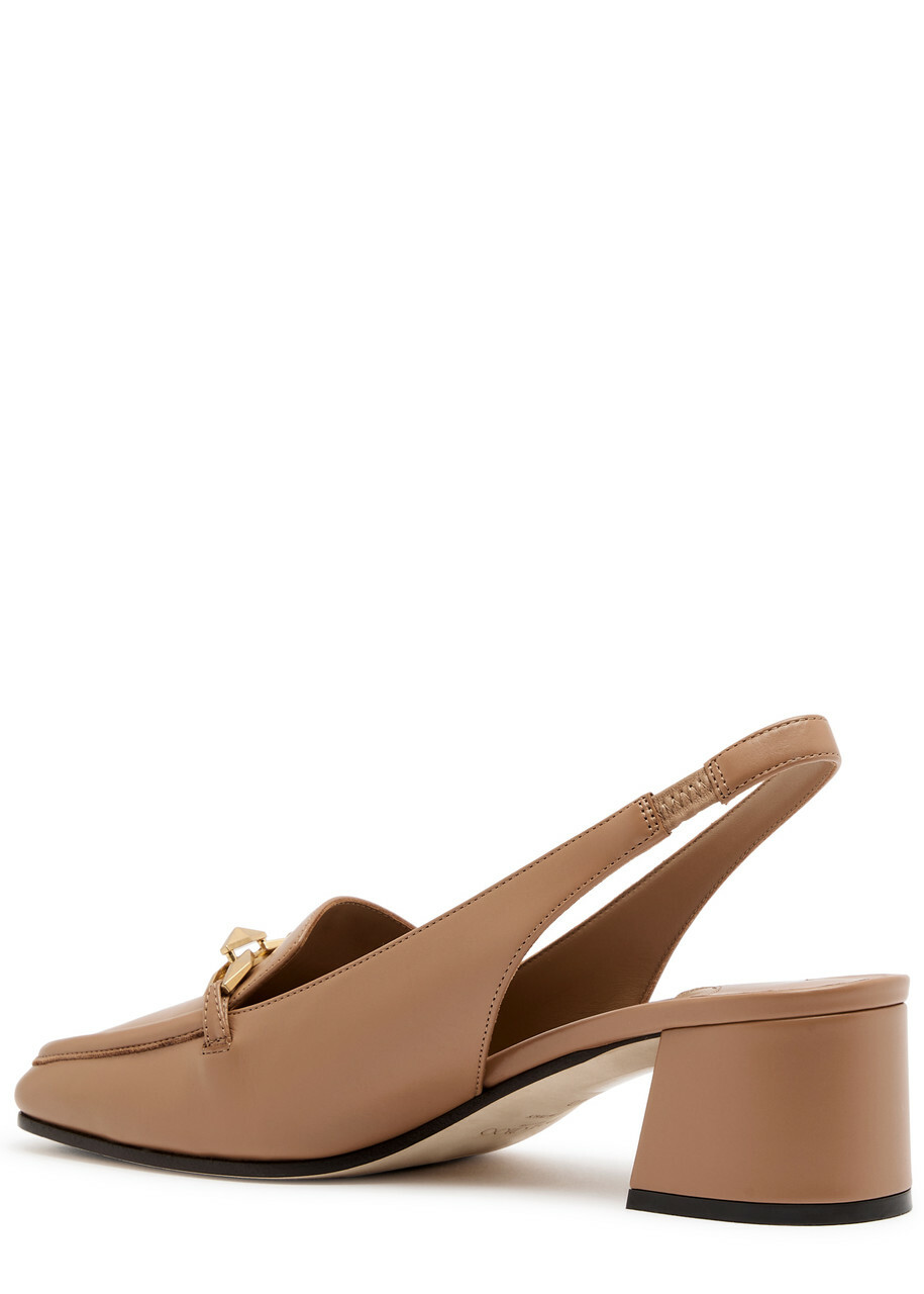 Jimmy Choo Diamond Tilda 45 Leather Slingback Pumps Jimmy Choo
