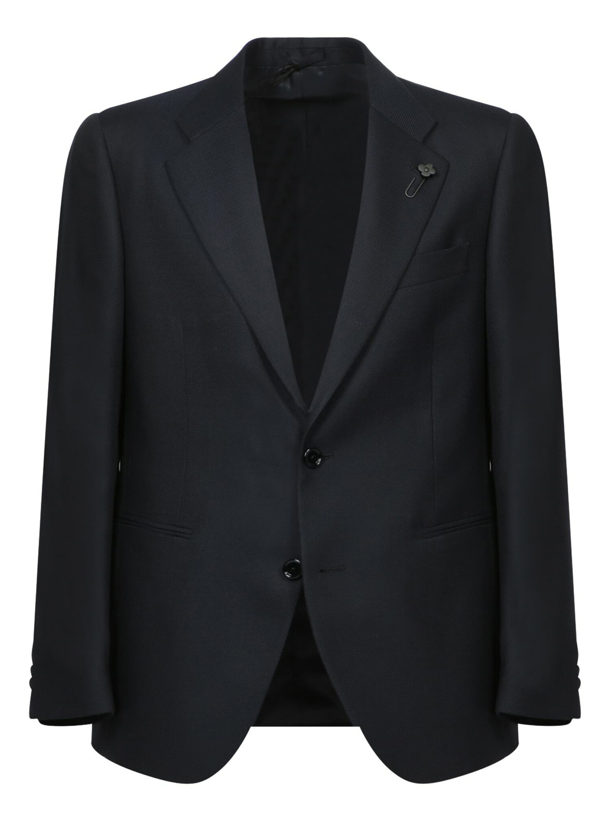 Lardini Blue Wool Jacket Lardini