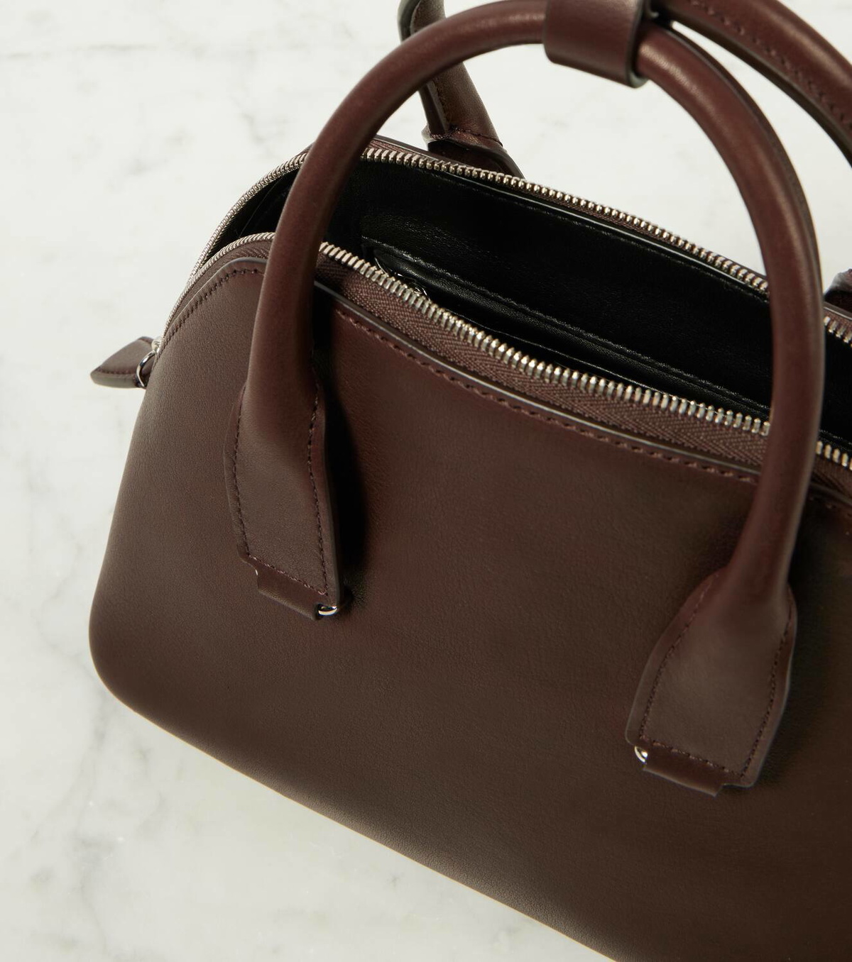 The Row Devon Mini leather tote bag The Row