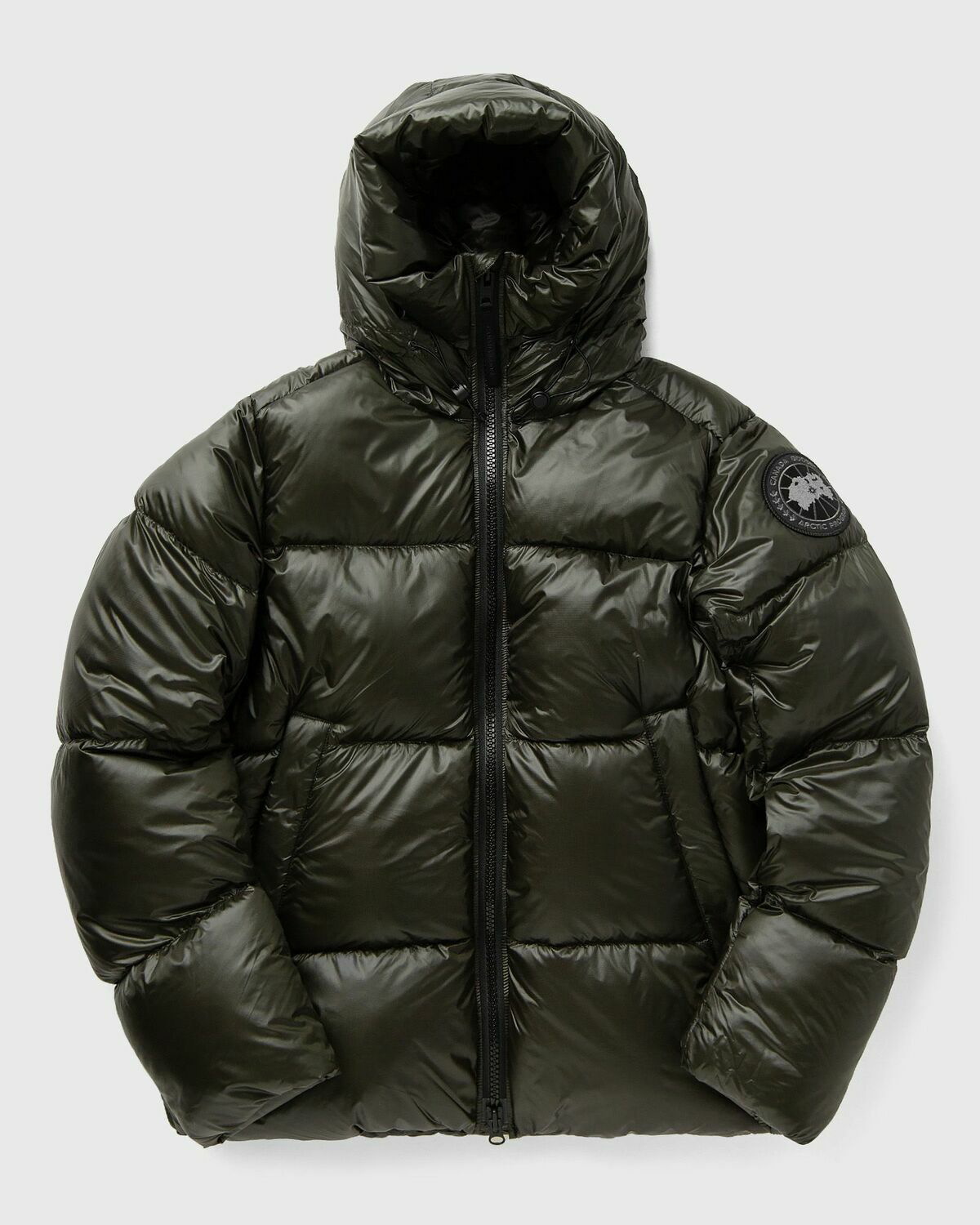 Canada Goose Crofton Puffer - Black Disc Green Mens Down & Puffer ...