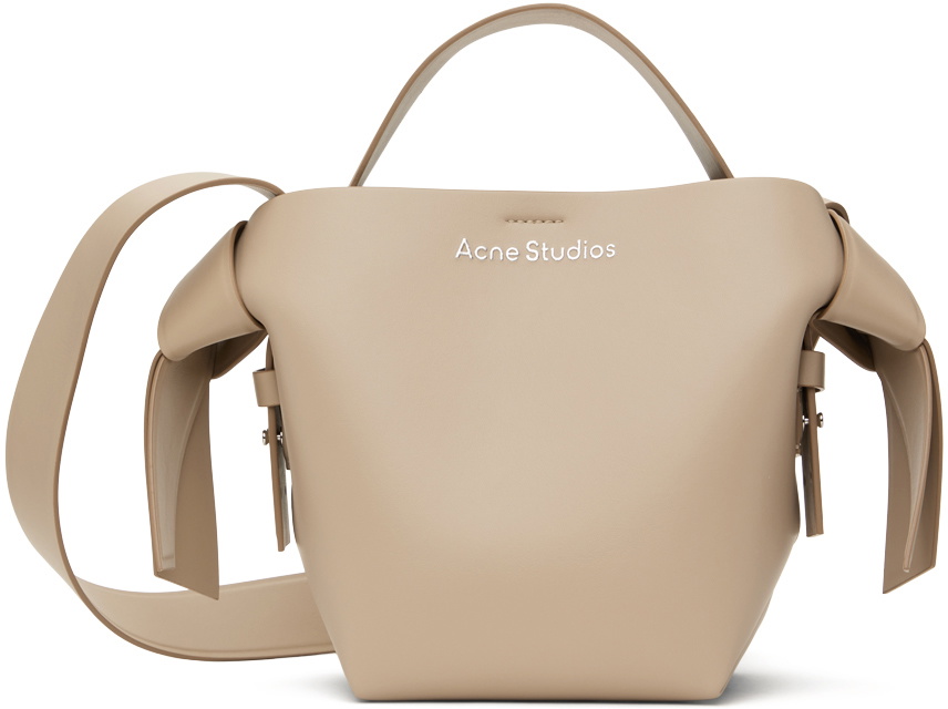 Acne Studios Taupe Musubi Mini Bag Acne Studios