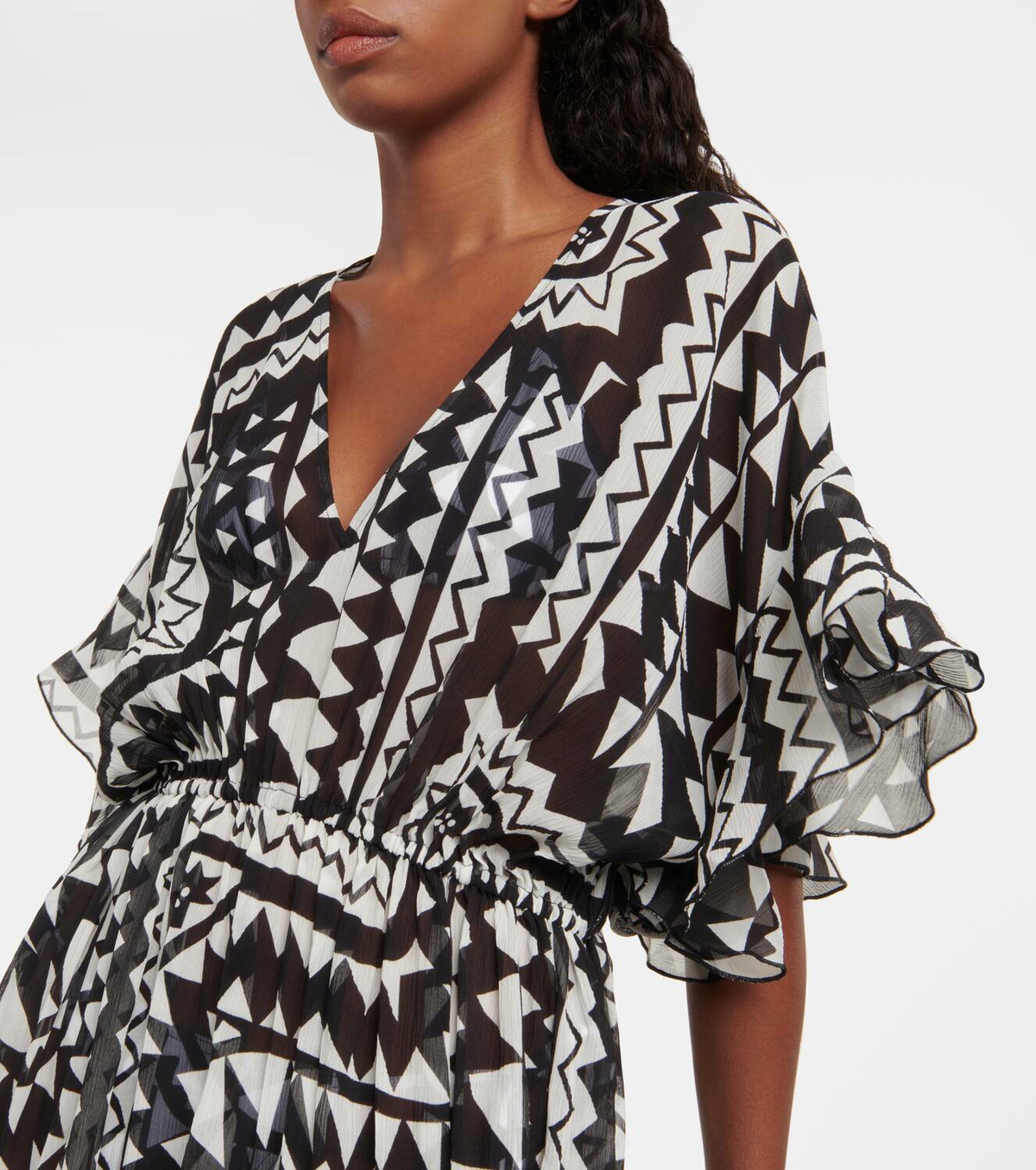 Eres Rivage printed silk maxi dress ERES