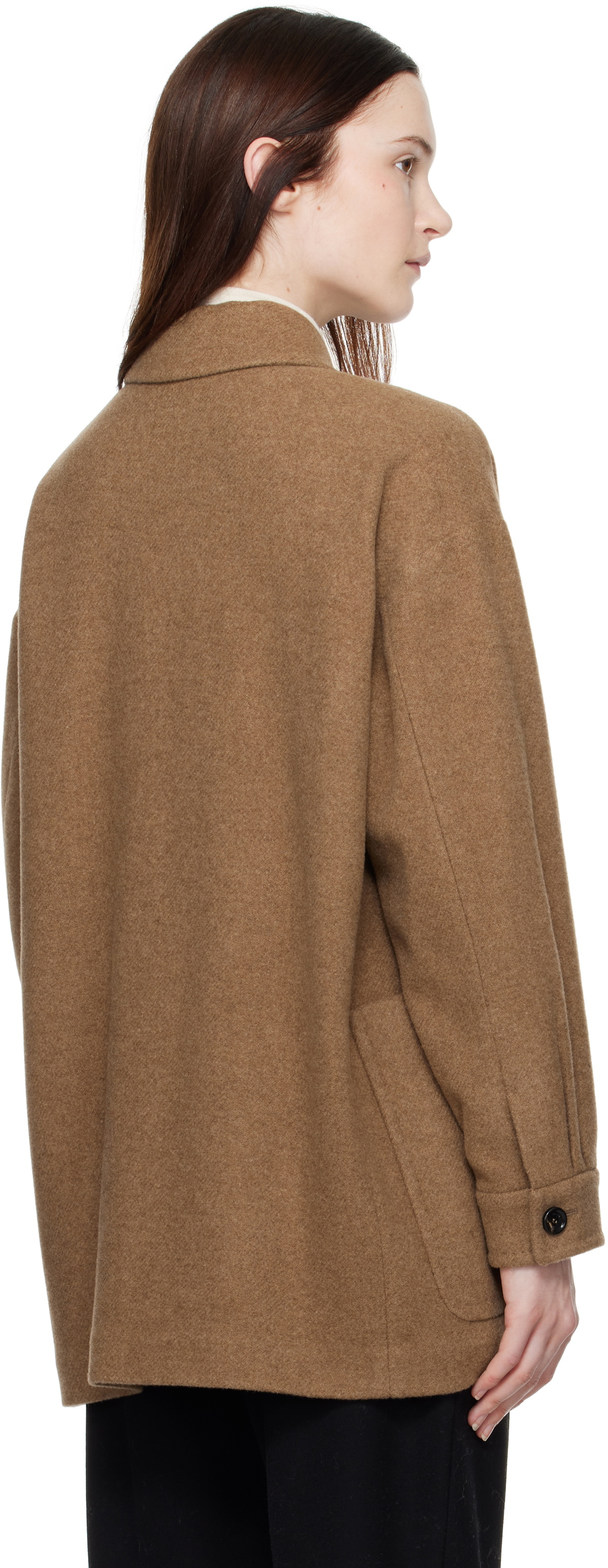 Max Mara Brown Eligio Jacket Max Mara