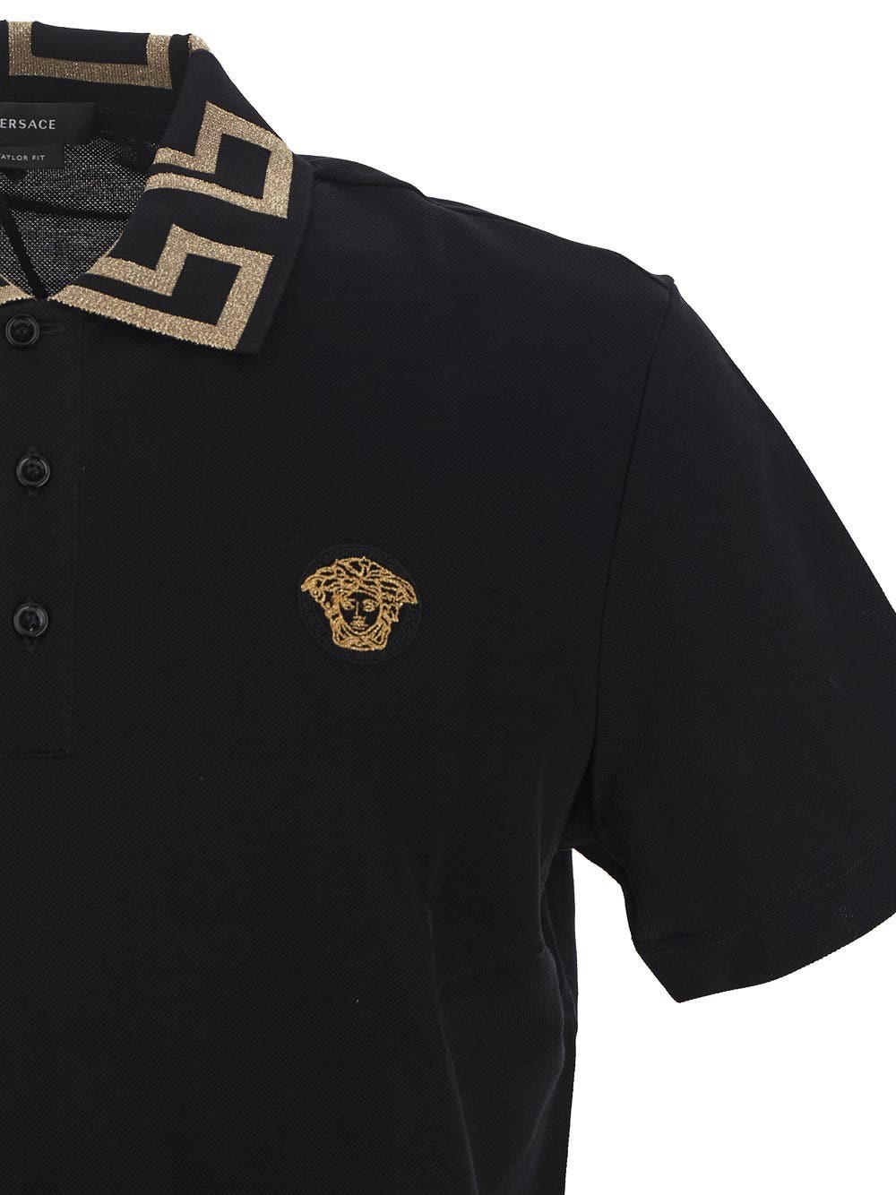 Versace Cotton Polo Versace