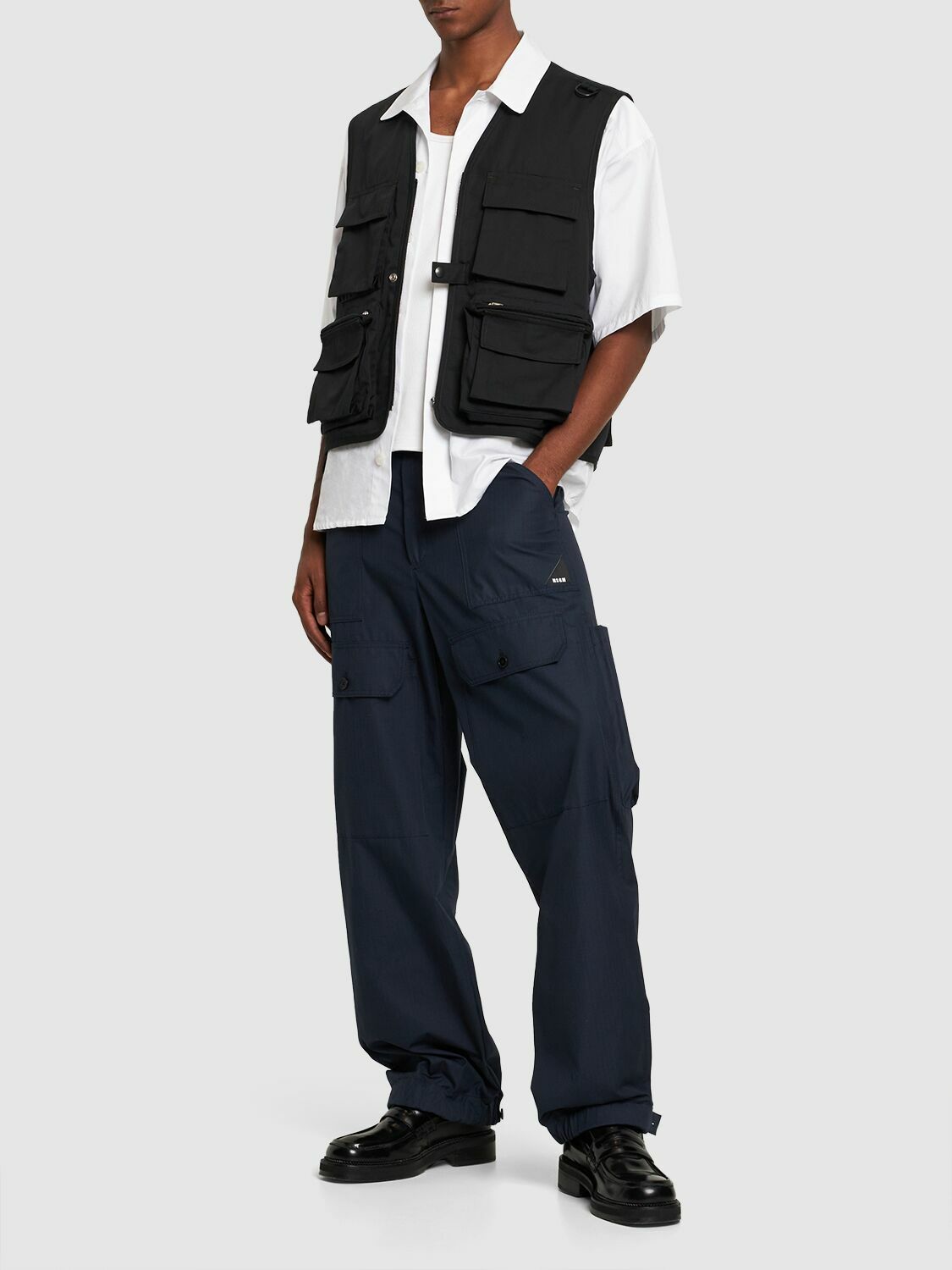 MSGM - Cotton Ripstop Cargo Pants MSGM