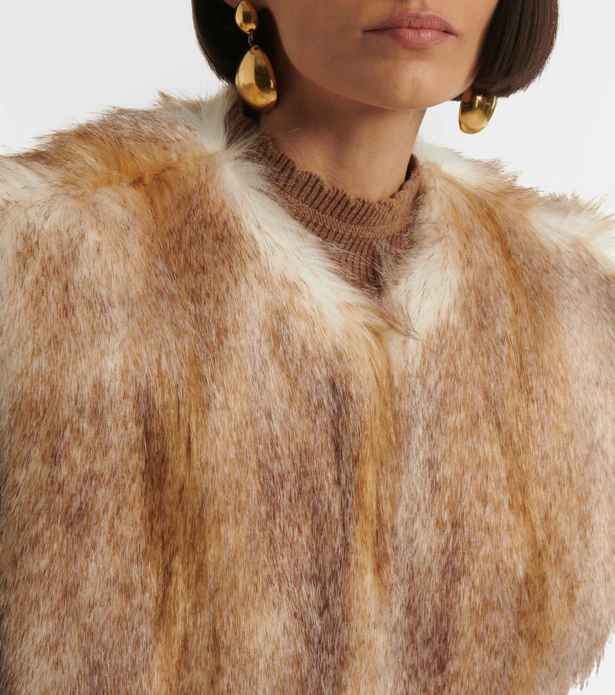 Isabel Marant Alexina faux fur vest Isabel Marant