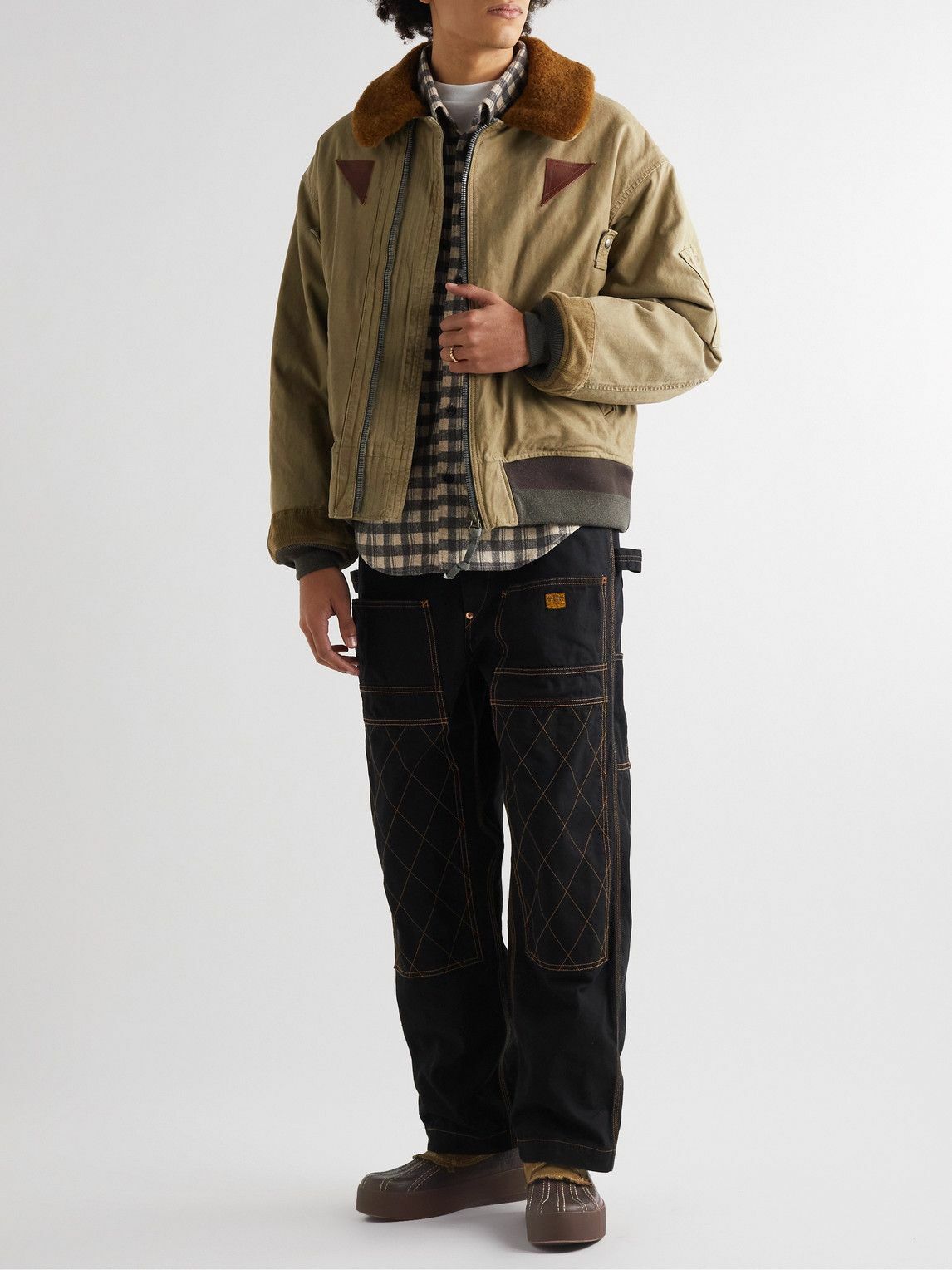 Visvim - Decoy Duck Leather and Suede Boots - Brown Visvim