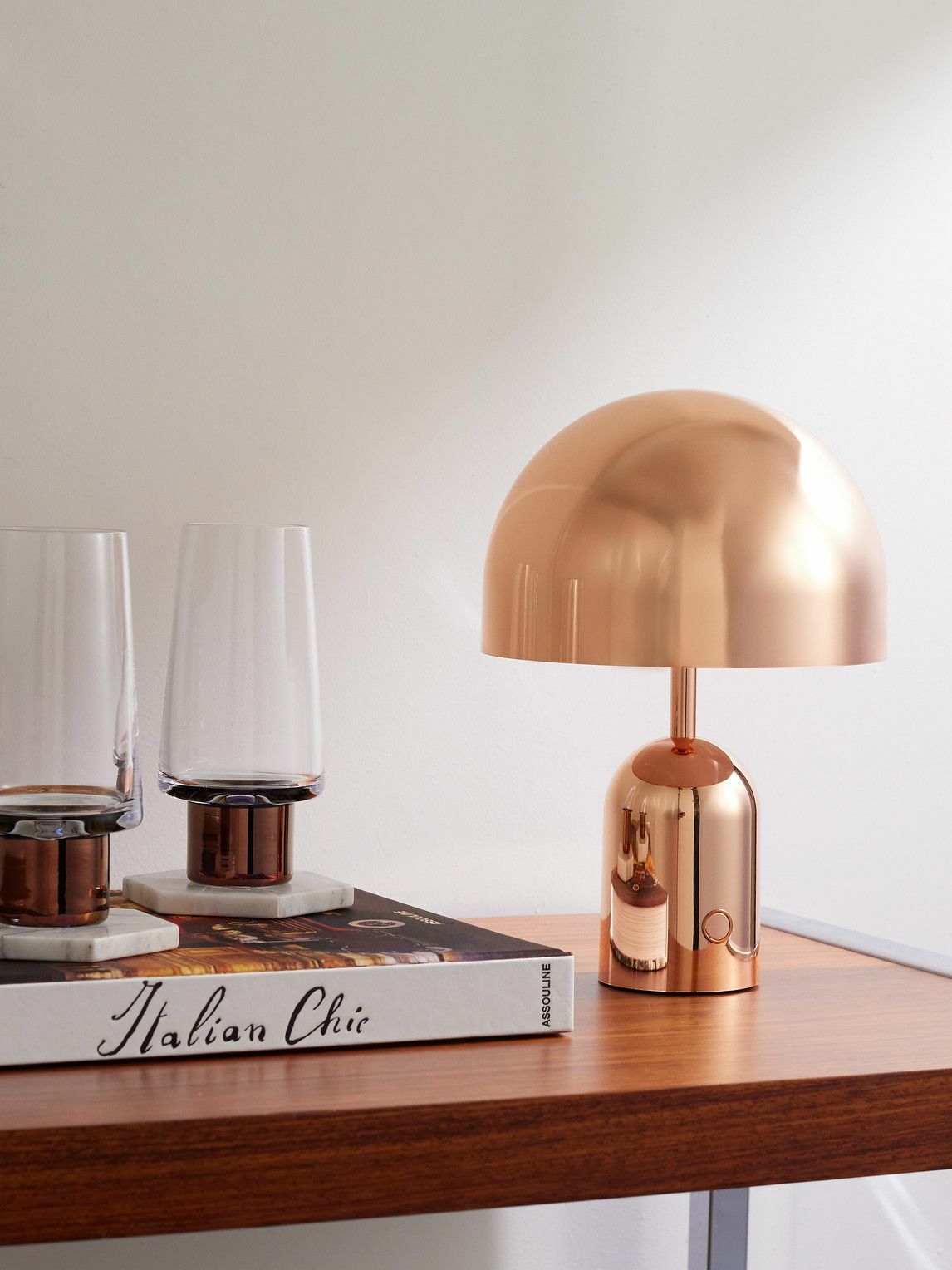 Tom Dixon - Bell Portable Copper-Tone LED Lamp Tom Dixon