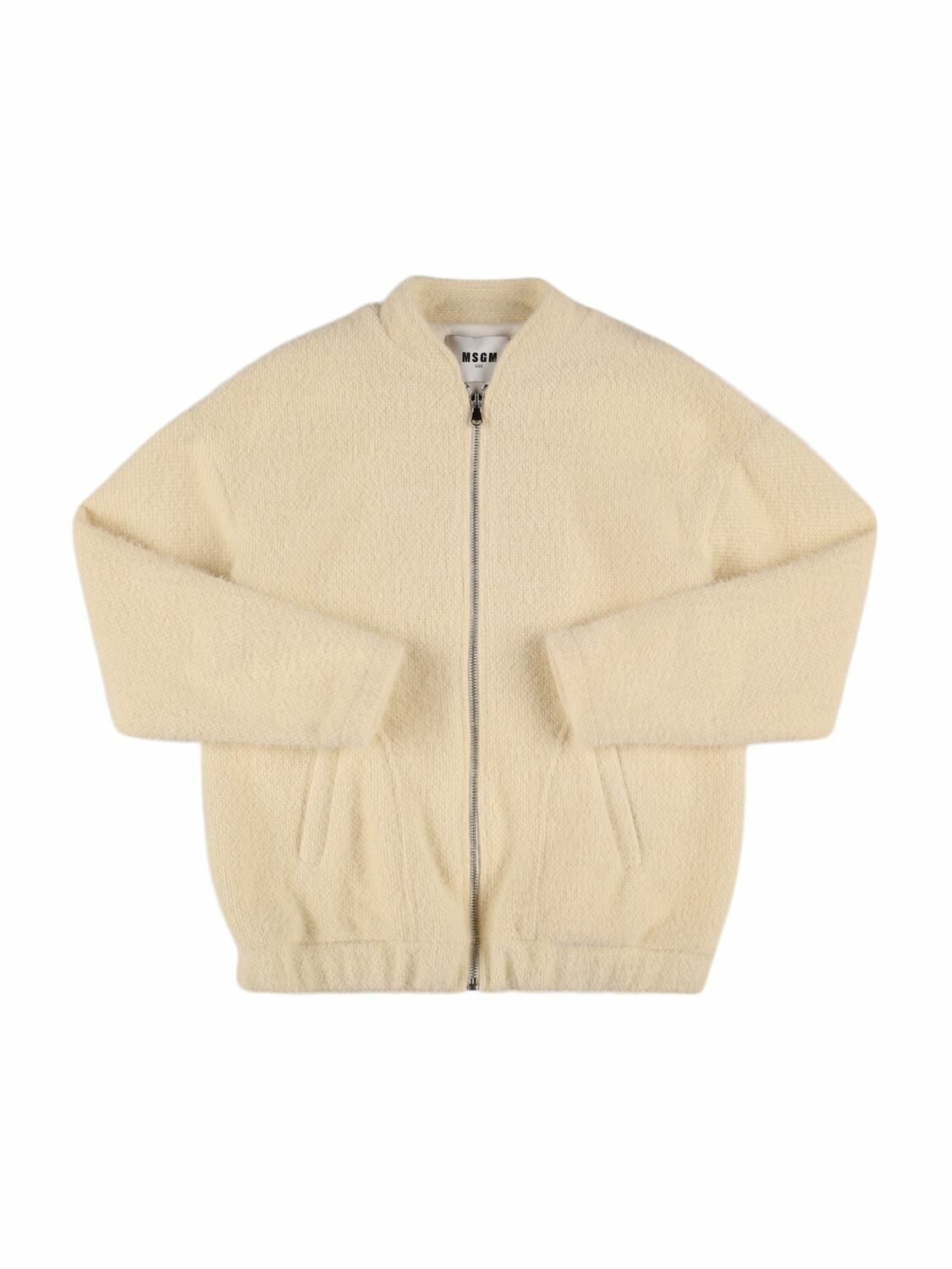 MSGM Bouclé Bomber Jacket MSGM
