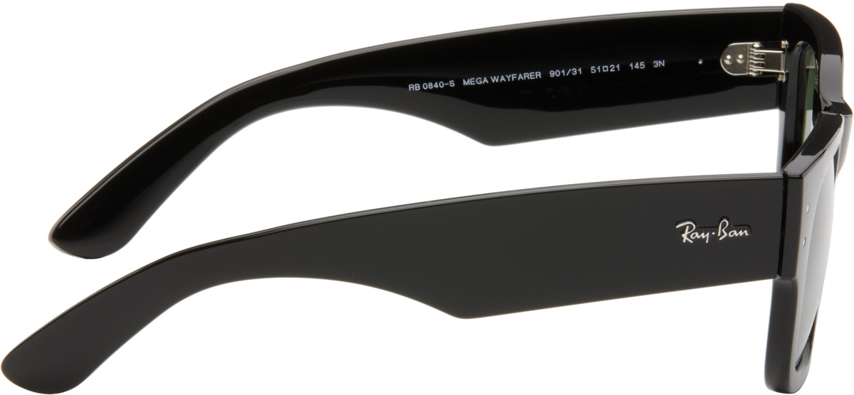 Ray-Ban Black Mega Wayfarer Sunglasses Ray Ban