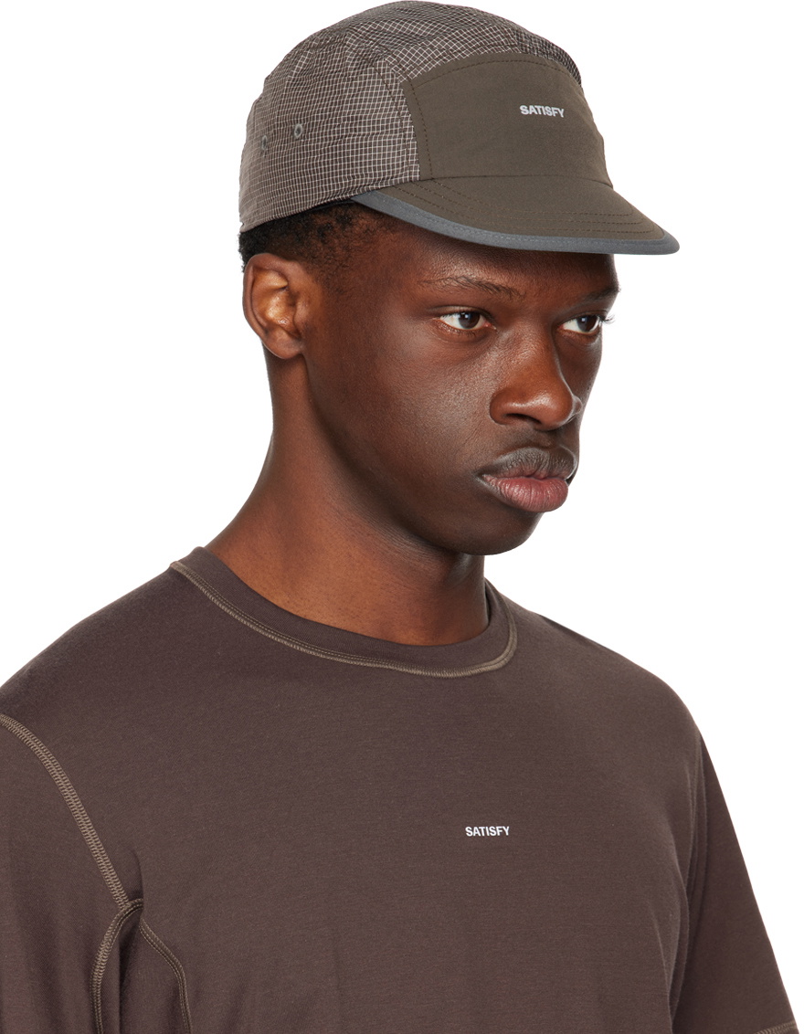 Satisfy Brown Rippy Dyneema Trail Cap Satisfy