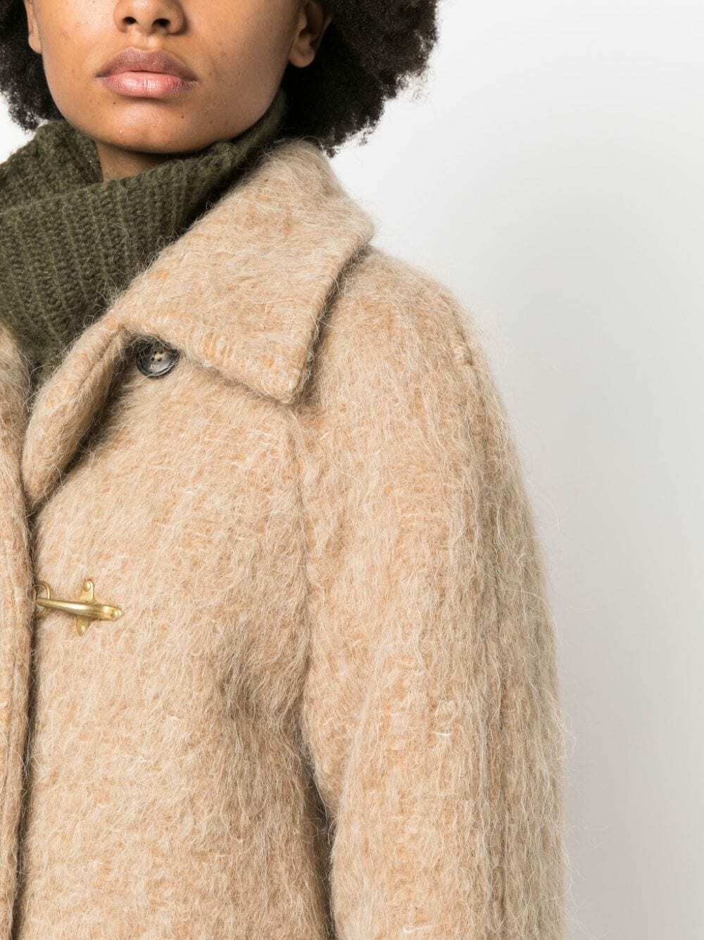 FAY - Double-breasted Wool Blend Coat Fay