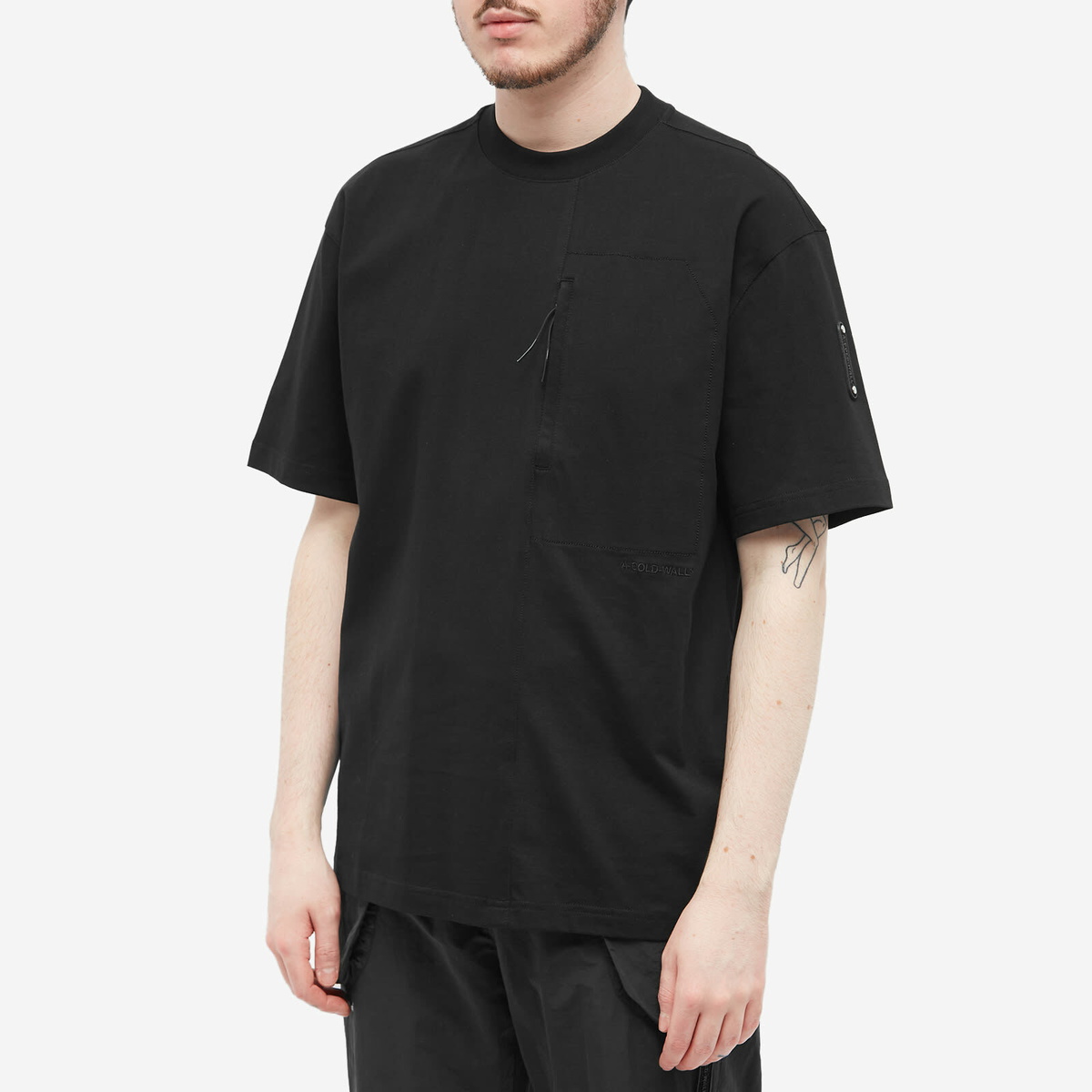 A-COLD-WALL* Men's Utility T-Shirt in Black A-Cold-Wall*