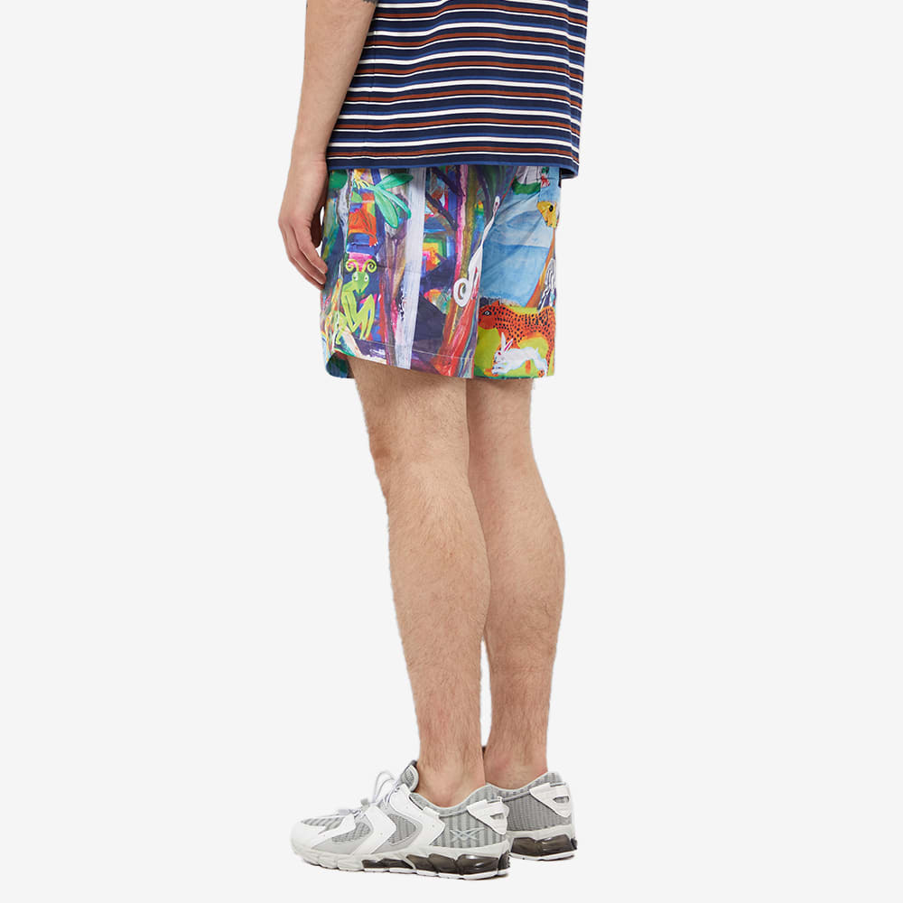 Good Morning Tapes Men's World Peace Swim Short in Jungle Good Morning ...