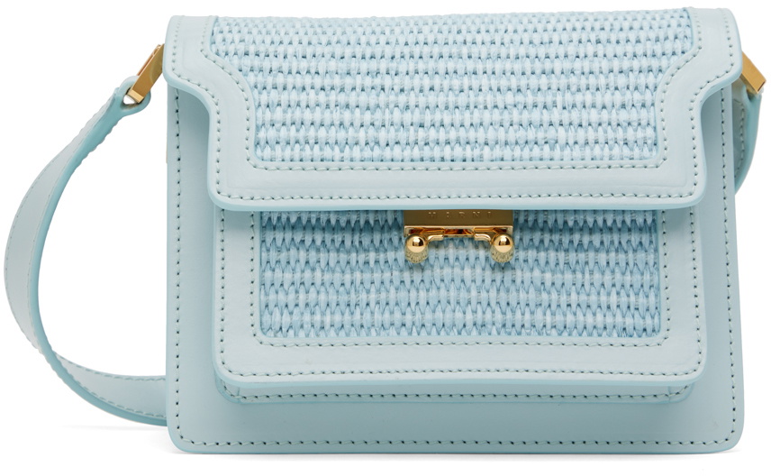 Marni Blue Mini Trunk Bag Marni