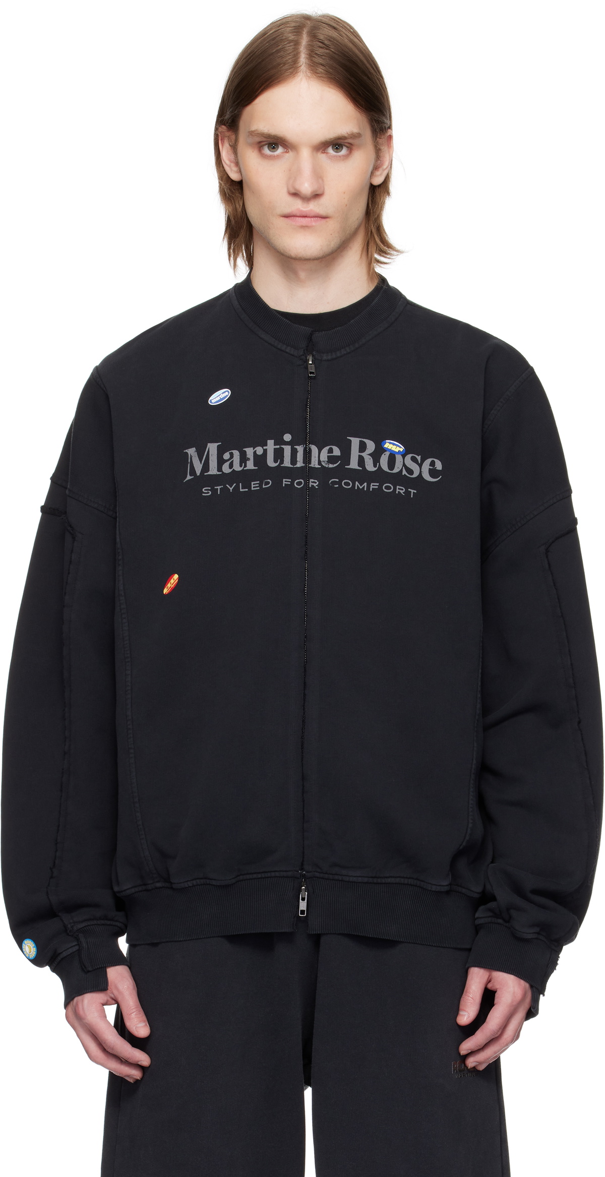NAPA by Martine Rose Blue Silver Edition Epoch 1 Jacket NAPA by Martine Rose Blue Silver Edition Epoch 1 Jacket