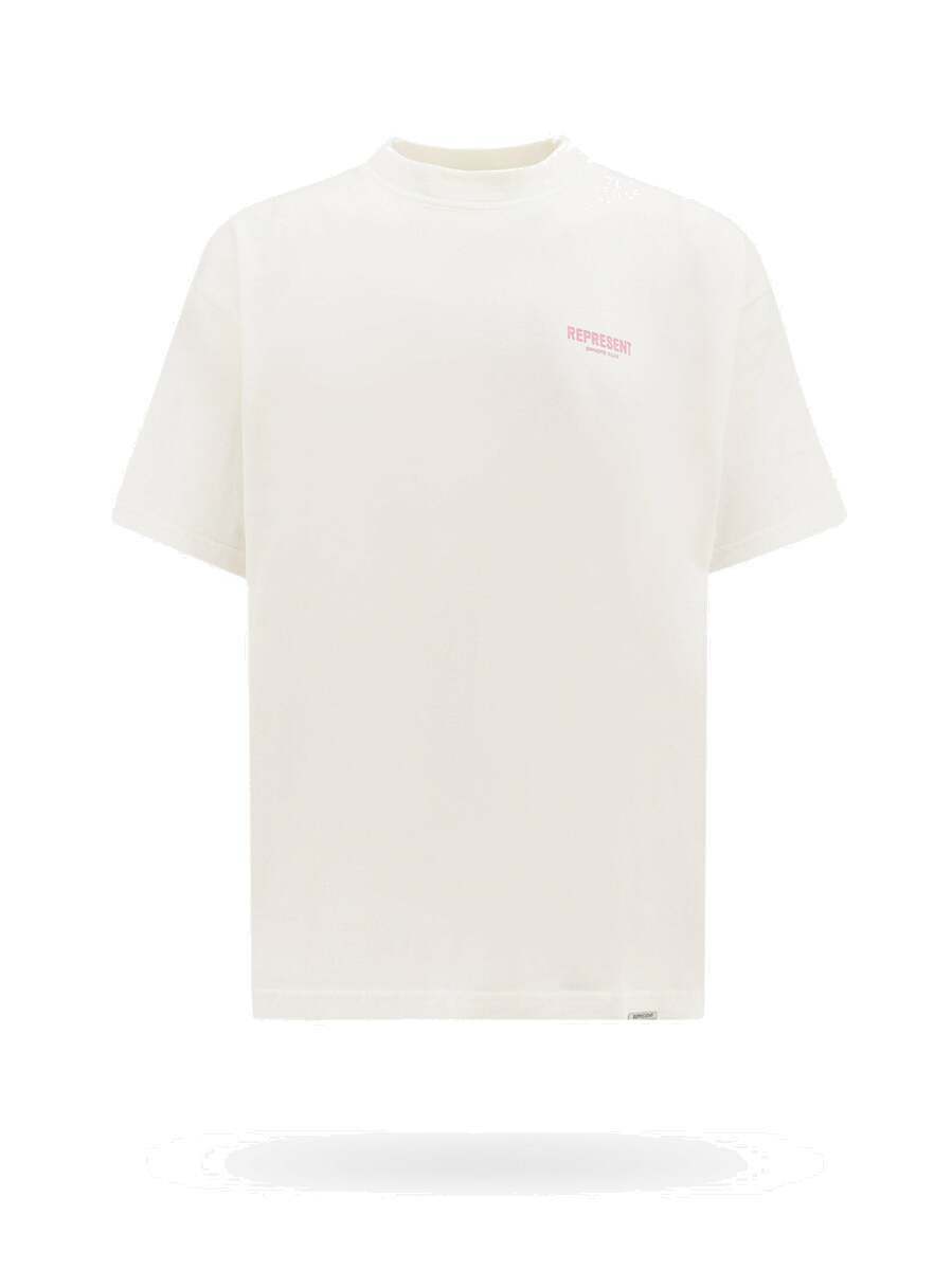 Represent T Shirt White Mens Represent