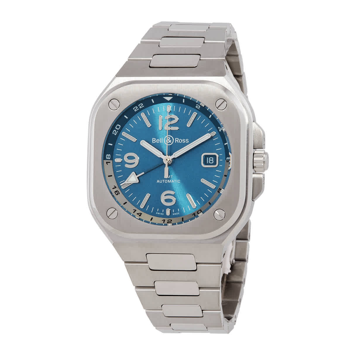 Bell and Ross Sky Blue BR 05 Automatic Blue Dial Mens Watch ...
