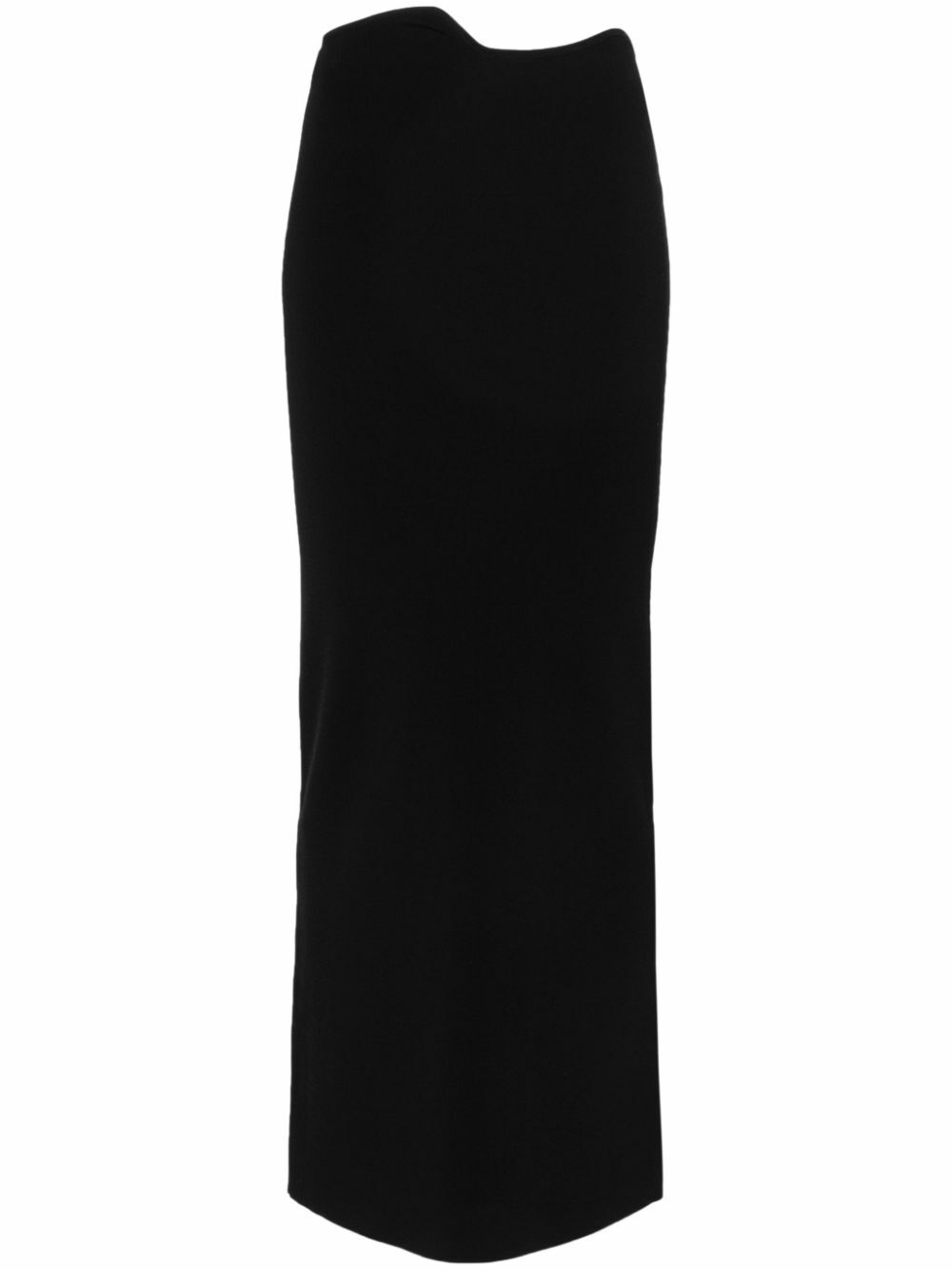Christopher Esber Black Wave Maxi Skirt Christopher Esber
