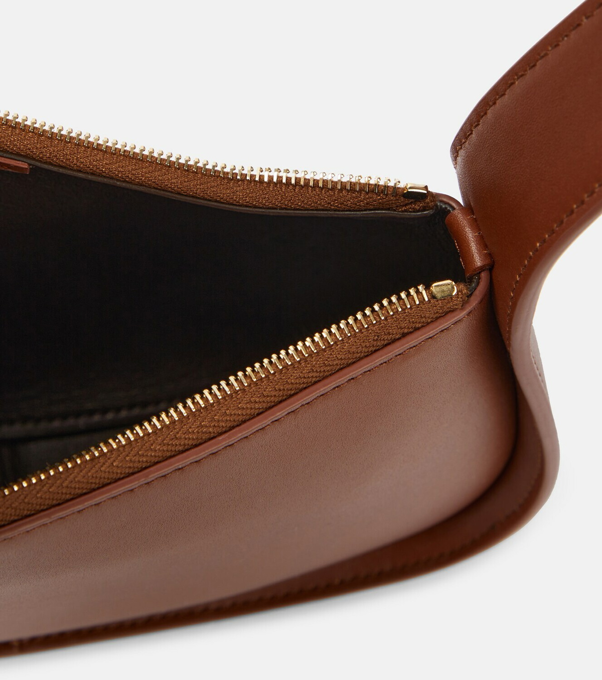 The Row Half Moon leather shoulder bag The Row