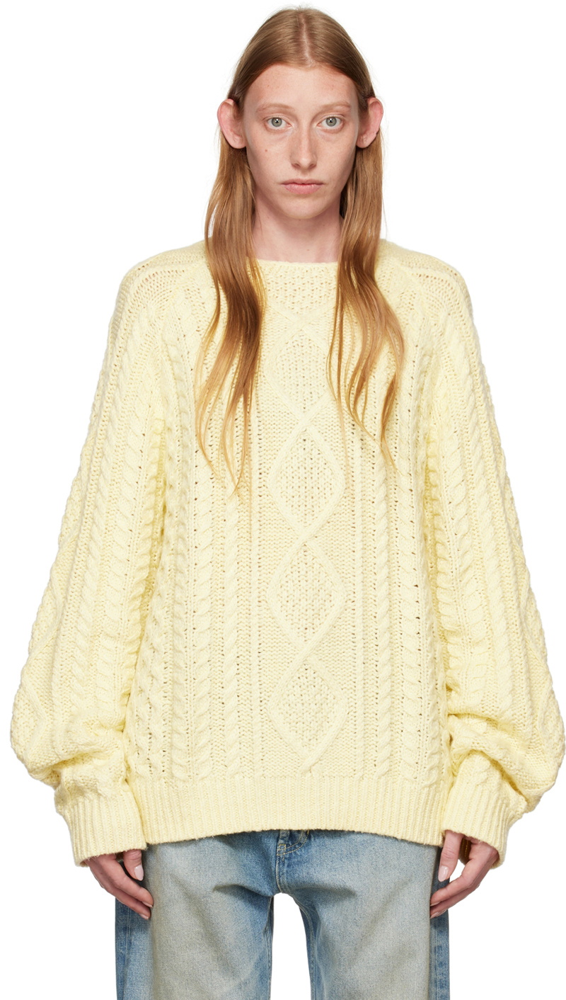 Essentials Yellow Raglan Sweater Essentials