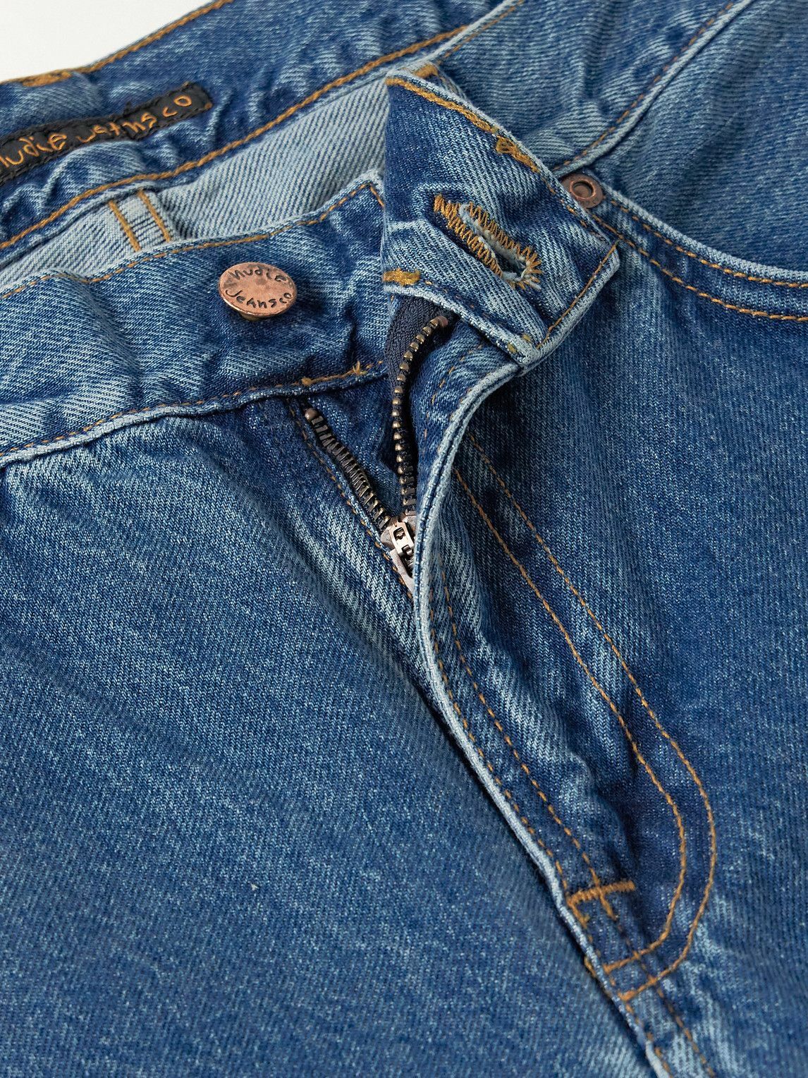 Nudie Jeans - Gritty Jackson Slim-Fit Straight-Leg Organic Jeans - Blue ...