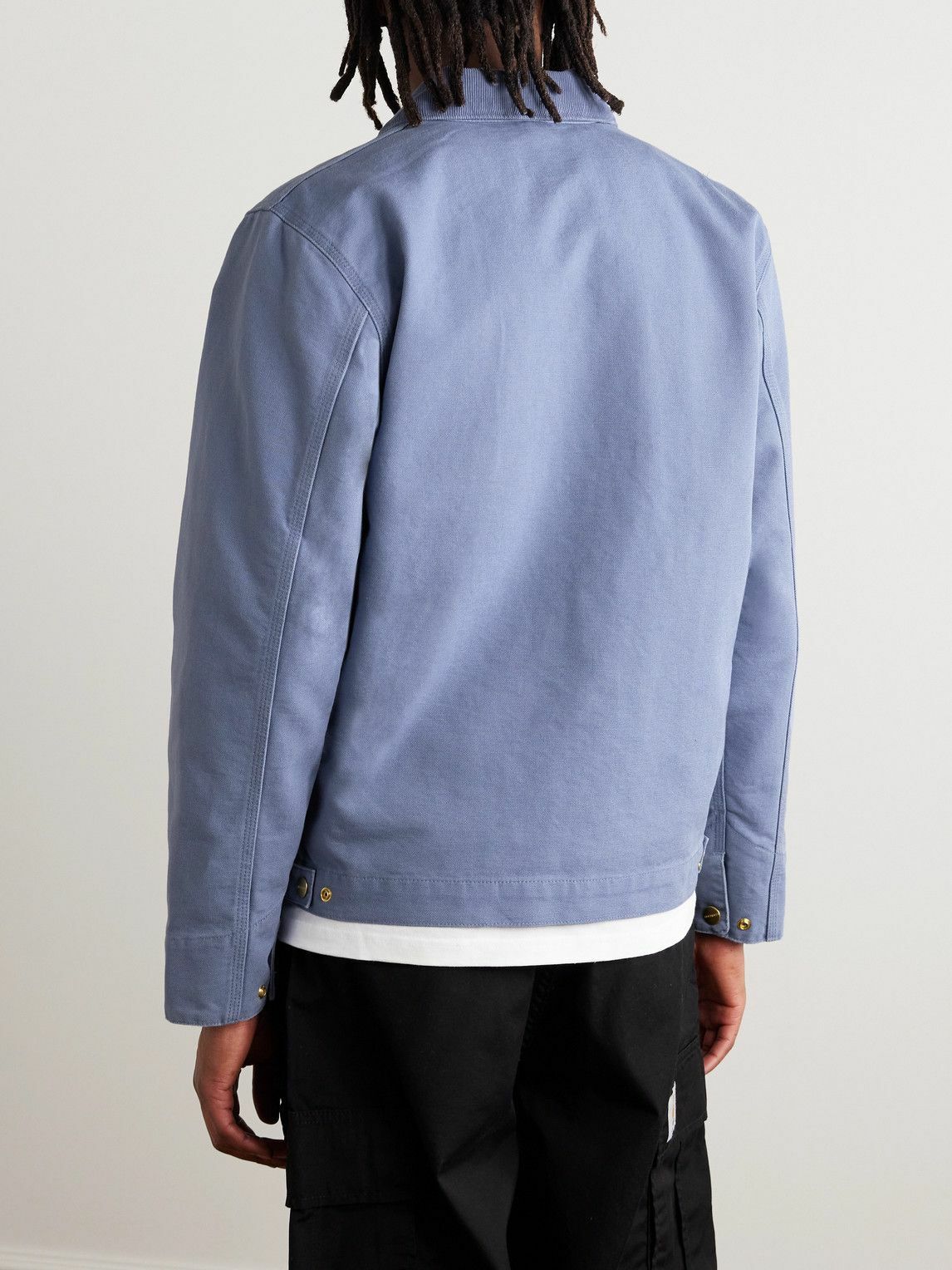 Carhartt WIP - Detroit Cotton-Canvas Jacket - Blue Carhartt WIP