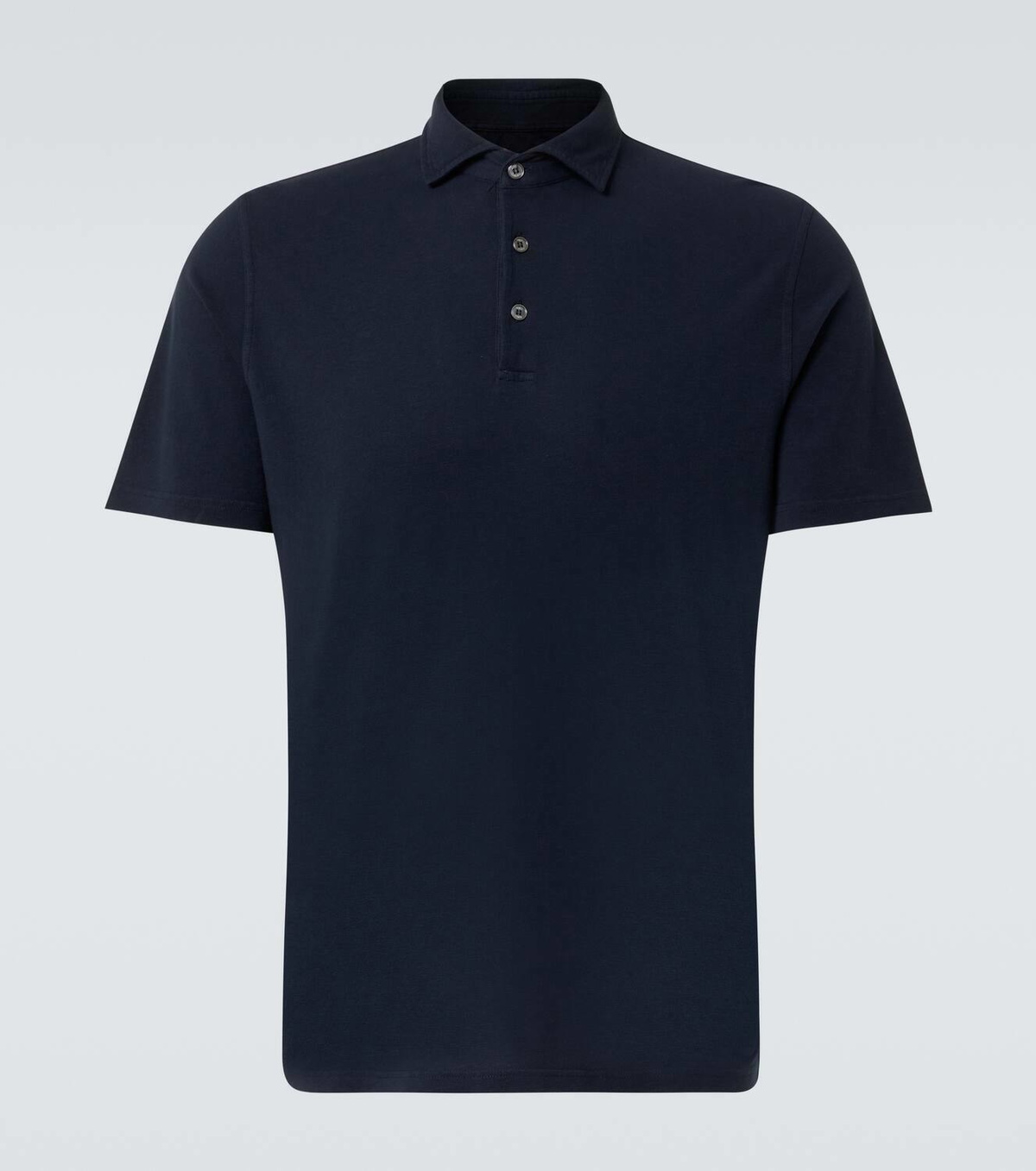 Fedeli Cotton piqué polo shirt Fedeli