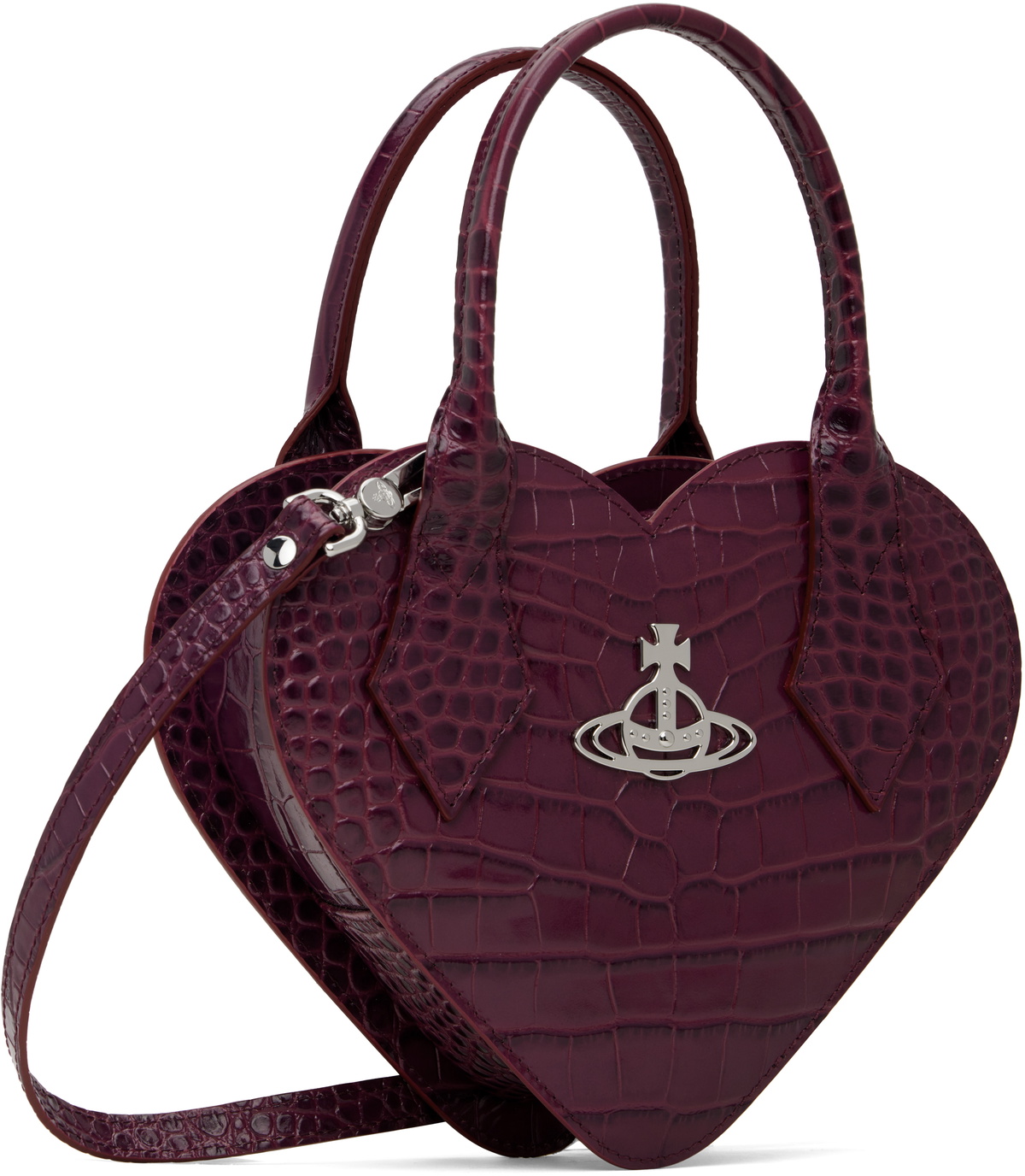 Vivienne Westwood Purple Josephine Heart Crossbody Bag Vivienne Westwood