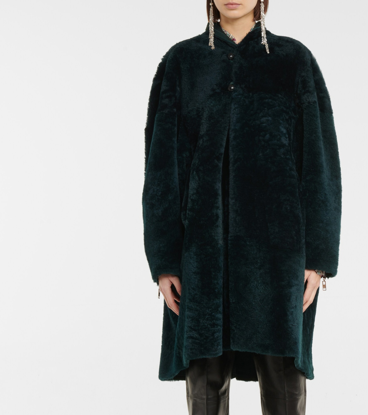 Isabel Marant - Abazoe reversible shearling coat Isabel Marant