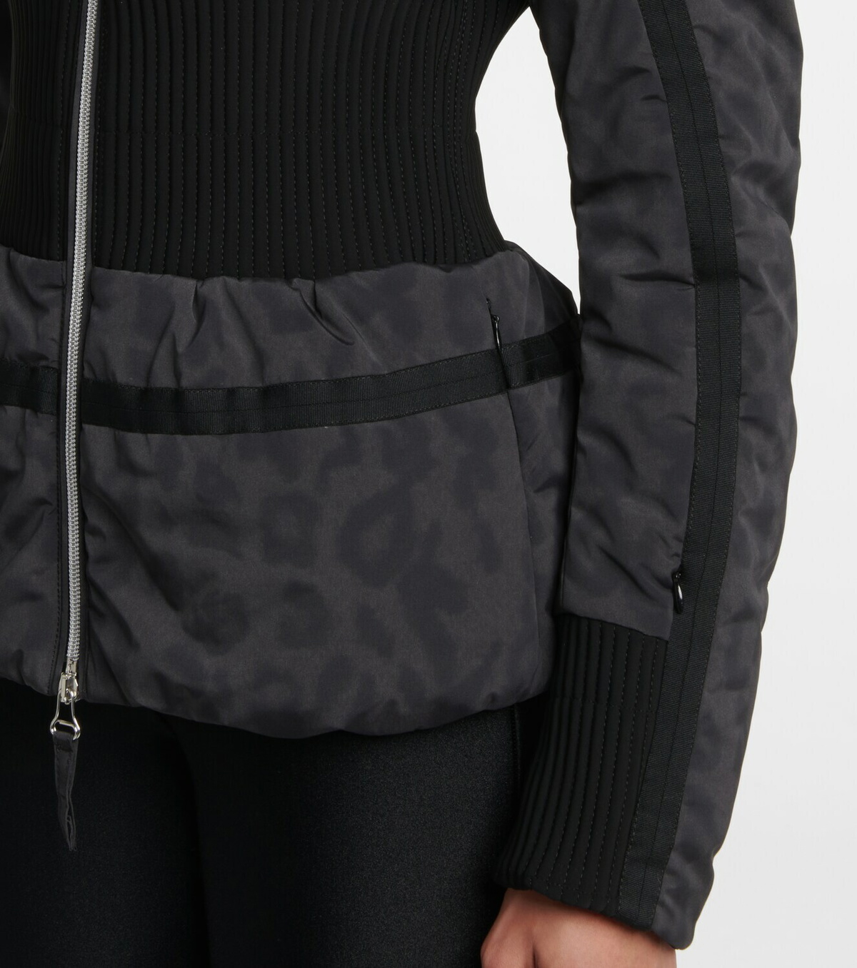 Jet Set Raffaella leopard-print ski jacket Jet Set