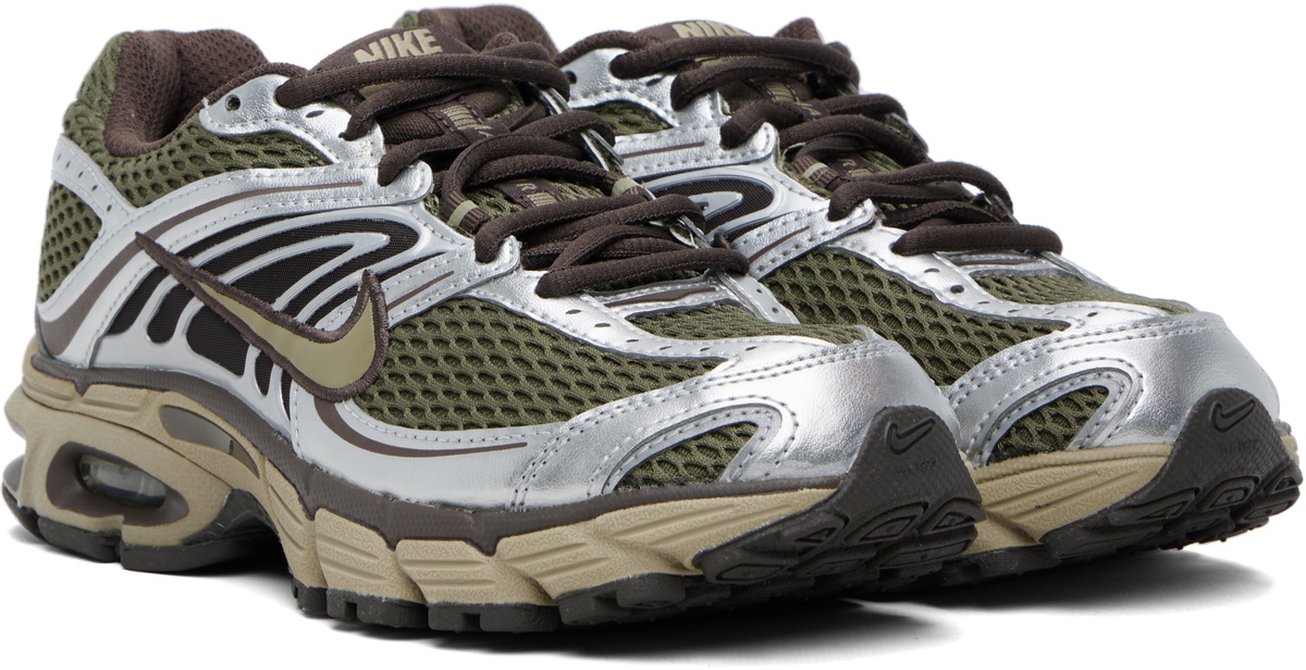 Nike Khaki & Silver Air Max Moto 2K Sneakers Nike