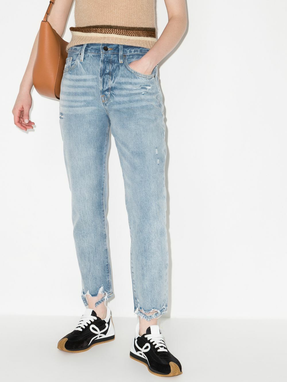 FRAME Le Original Distressed Jeans Frame Denim