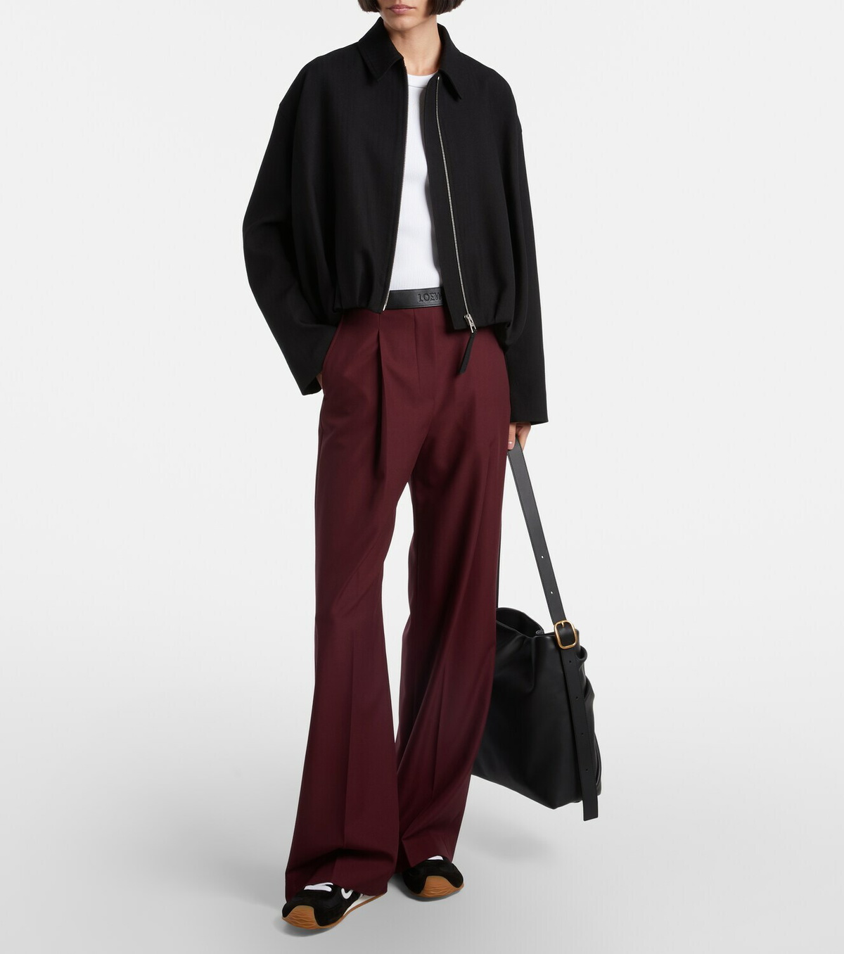 Loewe Ballet Runner 2.0 suede-trimmed sneakers Loewe