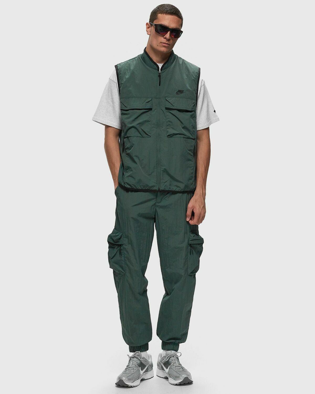 Nike Tech Woven Vest Green Vests Nike