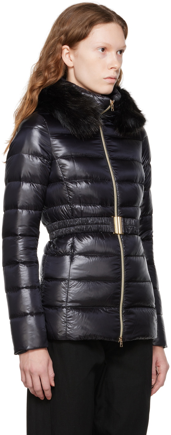 Herno Black Claudia Down Jacket Herno