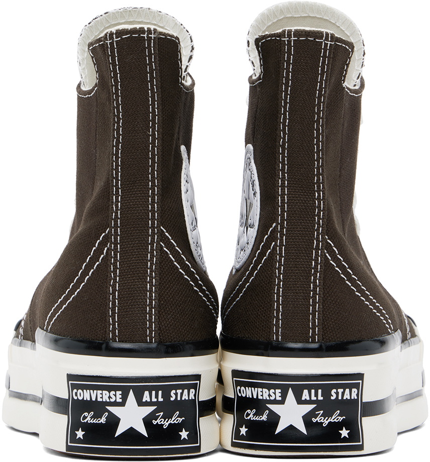 Converse Brown Chuck 70 Plus High Top Sneakers Converse