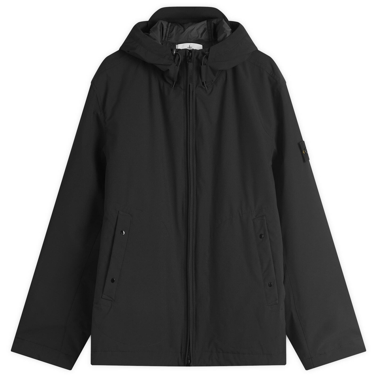 Stone Island Men's Soft Shell-R Primaloft Parka Jacket in Black Stone ...