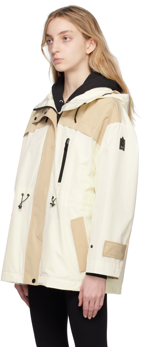 MACKAGE Off-White & Tan Alize Jacket Mackage