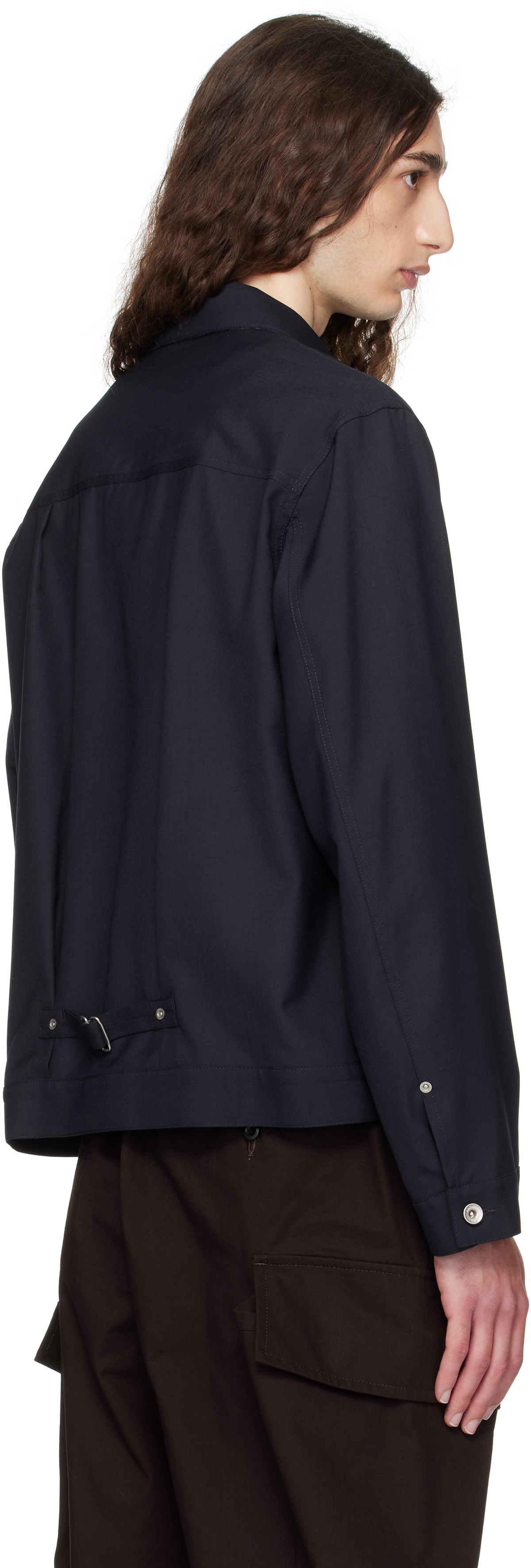 sacai Navy Suiting Jacket Sacai