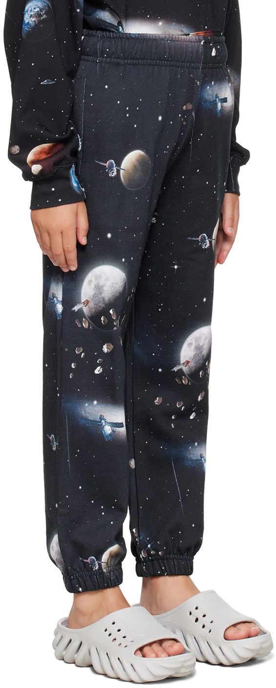 Molo Kids Black Adan Lounge Pants Molo