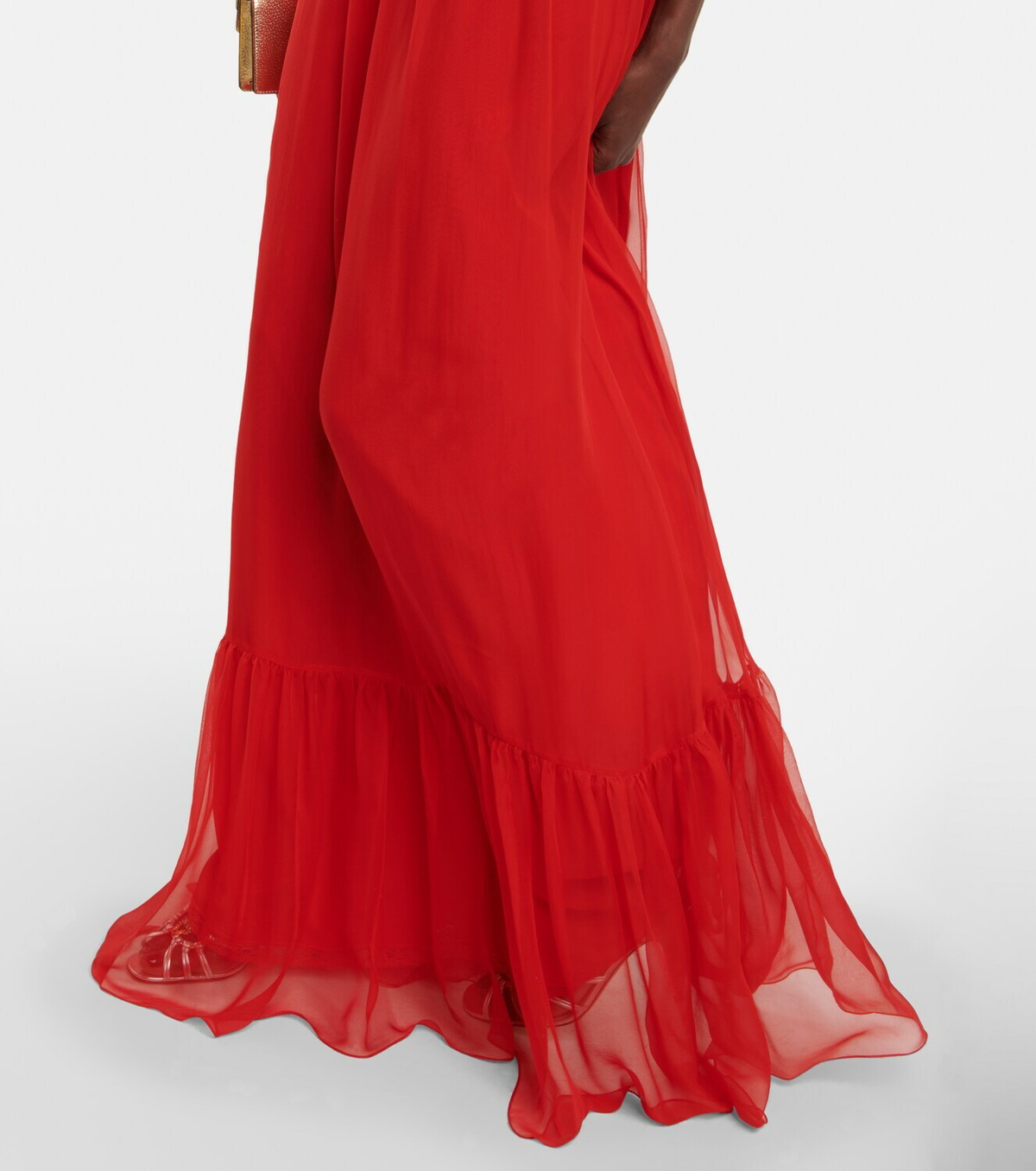 Gucci - One-shoulder silk gown Gucci