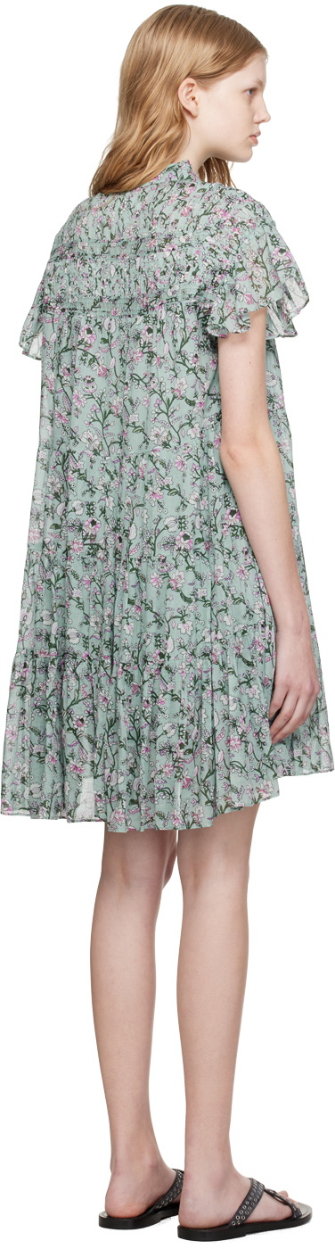 Isabel Marant Etoile Blue Lanikaye Minidress Isabel Marant Etoile