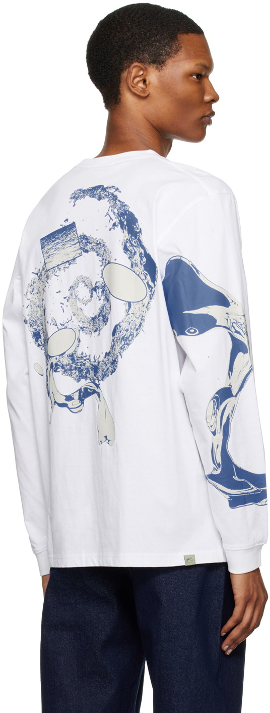 Perks and Mini White Flotation Long Sleeve T-Shirt Perks and Mini